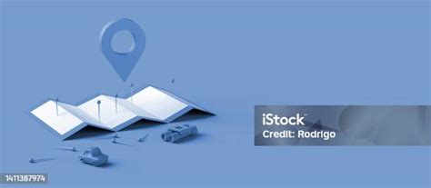 로케이터 마크 핀 자동차 및 쌍안경지도 여행 및 검색 개념 3d 일러스트레이션 공간을 복사합니다 0명에 대한 스톡 사진 및 기타 이미지 Istock