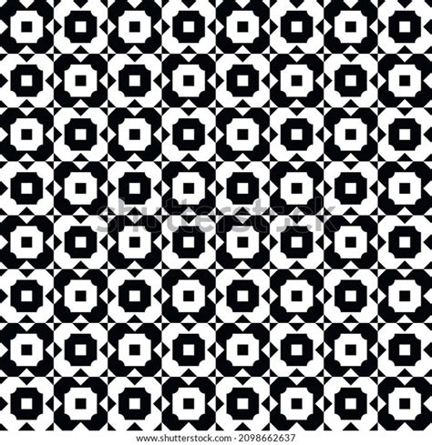 Black White Checkerboard Pattern Same Pattern Stock Vector Royalty Free 2098662637 Shutterstock