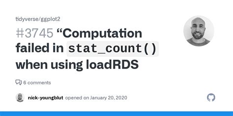 Computation Failed In Stat Count When Using Loadrds Issue Tidyverse Ggplot Github