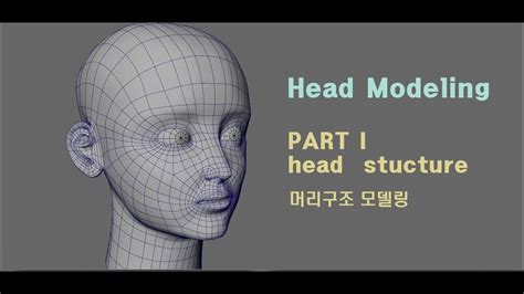 Maya Head Modeling Part I Head Structure Youtube
