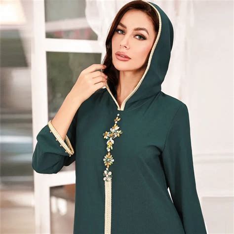 Caftan Marocain Avec Capuche