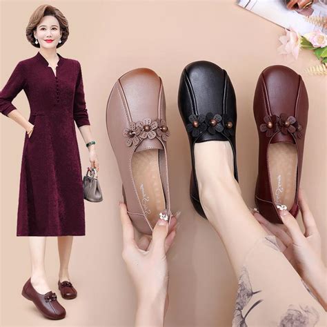 Купити Туфлі для людей середнього та літнього віку з дрібним ротом жіноче взуття з мякою