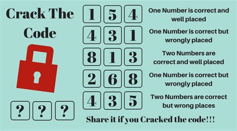 Critical Thinking Puzzles Crack The Code Fun With Puzzles