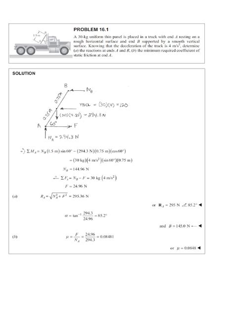 Ch 16 Homework Dynamics Pdf