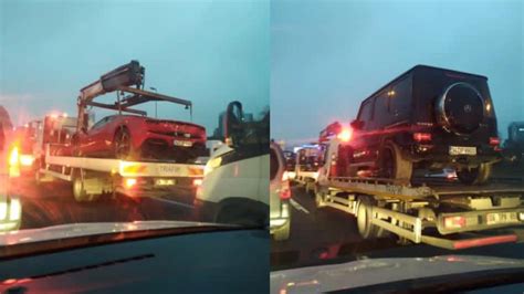 Dilan Engin Polat çiftinin Lüks Araçları Tmsf Otoparkına çekildi