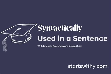 syntactically in a sentence examples 21 ways to use syntactically