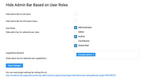 How To Disable The Wordpress User Admin Toolbar