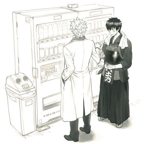 Sakata Gintoki And Hijikata Toushirou Gintama Drawn By Tkr Lovedelic Danbooru