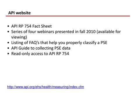 Ppt Api Ansi Rp 754 Powerpoint Presentation Free Download Id6527157