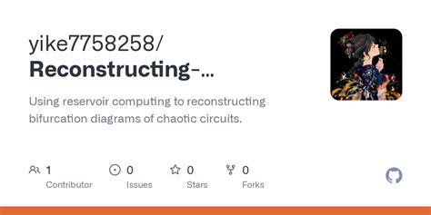 github yike7758258 reconstructing bifurcation diagrams with rc using