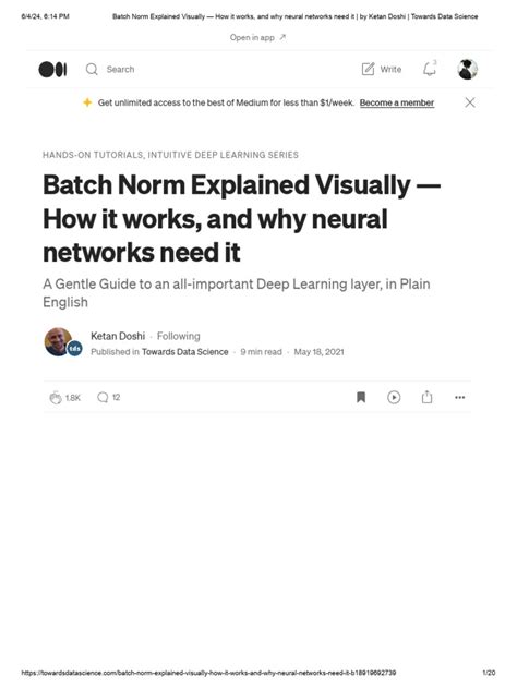 Batch Norm Explained Visually How It Works And Why Neural Networks