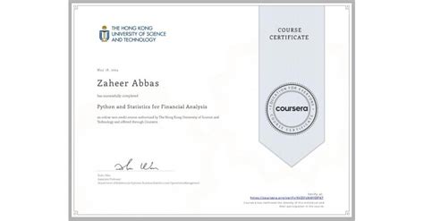 Zaheer Abbas On Linkedin Completion Certificate For Python And