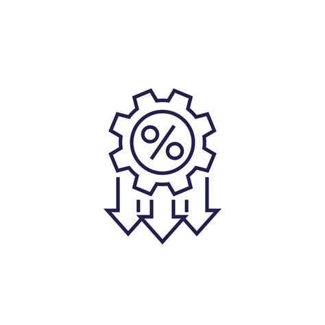 Cost Optimization Efficiency Line Icon 2204576 Vector Art At Vecteezy