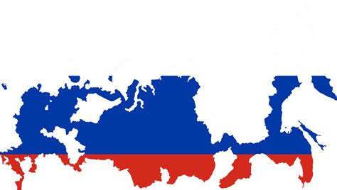 Russian Federation Flag Map Without Republics By Ctgytdevianart On Deviantart
