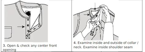 Clockwise Garment Inspection Method