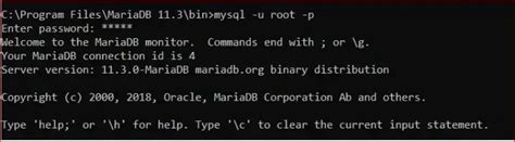 How To Install Configure Mariadb On Windows Geeksforgeeks