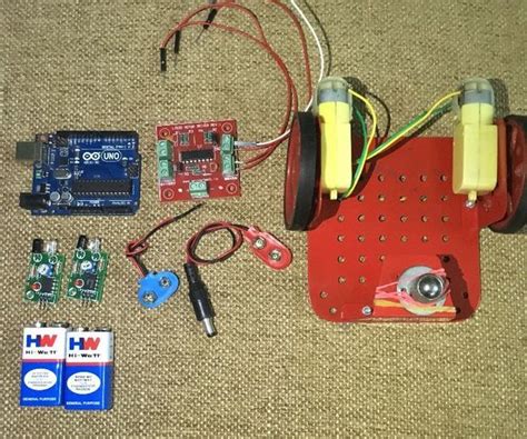 obstacle avoider robot using arduino uno and ir proximity sensor arduino simple arduino