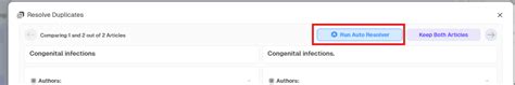 detecting duplicate references articles in a review rayyan help center