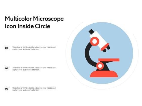 Multicolor Microscope Icon Inside Circle Presentation Powerpoint Multicolor Microscope Icon Inside Circle Presentation Powerpoint