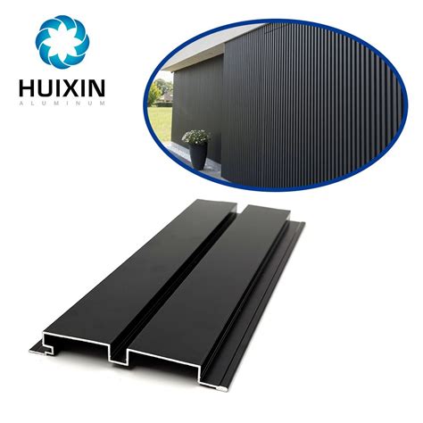 Aluminum Building Decoration Material Wall Cladding Profile Aluminium Batten Cladding Aluminum
