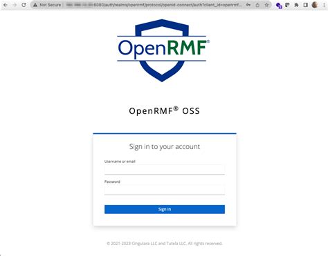 install and configure openrmf docs