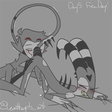 Rule 34 2boys Anilingus Bed Bird Blitzo Helluva Boss Cum Demon Gay
