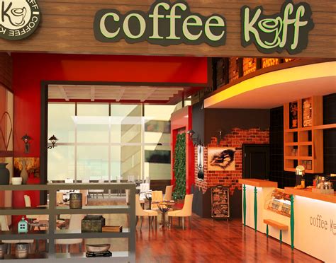 현대적인 카페 3d 모델 29 Max Free3d