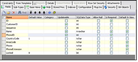 Creating The Customerphone Sub Type Entity Sample Application Example Aptify Support