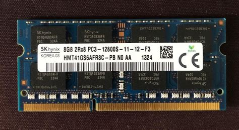 Sk Hynix 8gb Ddr3 1600mhz Ram Computers And Tech Parts And Accessories Computer Parts On Carousell