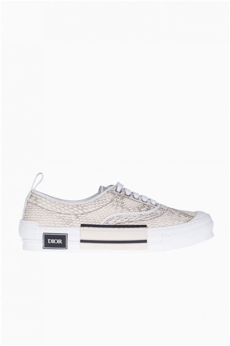 Dior Men`s Sneakers Low Top B23 Oblique Python Modaverse