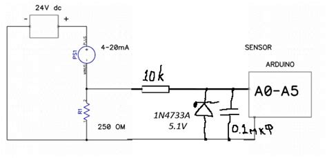 Как измерить ток 4 20 мА Аппаратная платформа Arduino
