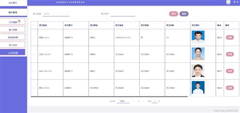 Springbootvue实现前后端分离的员工日志管理信息系统人员信息录入系统前后端代码 Csdn博客