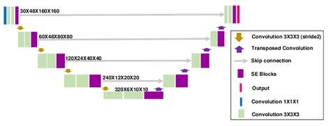 3d Nnu Net Model For Segmentation With Se Modules Download Scientific