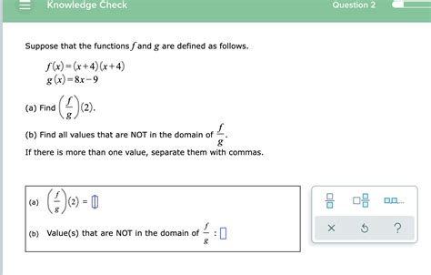 solved knowledge check question 2 suppose that the functions