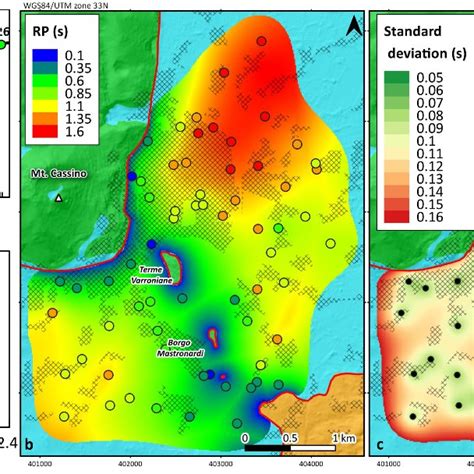 Geostatistical Interpolation Of The Available Rp Values A Download Scientific Diagram