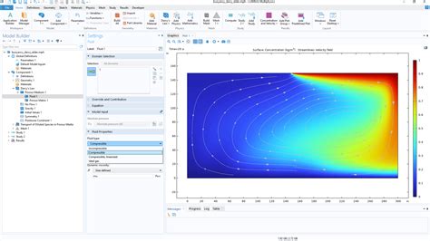 多孔介质流模块更新 Comsol® 6 2 发布亮点