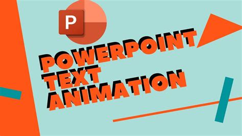 Powerpoint Text Animation How To Make Powerpoint Text Animation Youtube