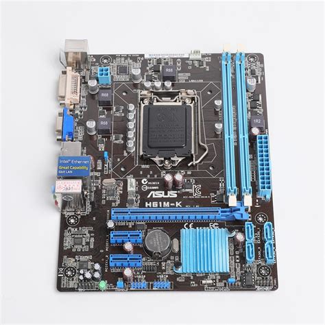 Asus H61m K Placa Base De Escritorio H61 Socket Lga 1155 Asrock H61m