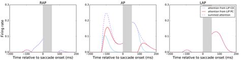Attentional Effect At Different Spatial Positions Over Time For Cued