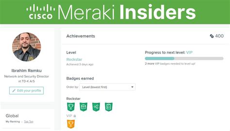 Ciscomeraki Ciscoinsider Ibrahim Ramku