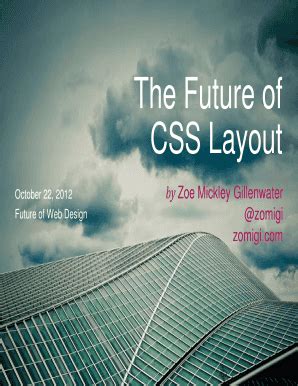 Fillable Online CSS Layout Fax Email Print PdfFiller