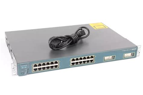 Cisco Catalyst 3500 Series Xl Ws C3524 Pwr Xl En 24 Port Gigabit Ethernet Switch Eur 32 89