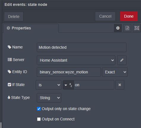 Nodered Trigger Vs Events Nodes Node Red Home Assistant Community