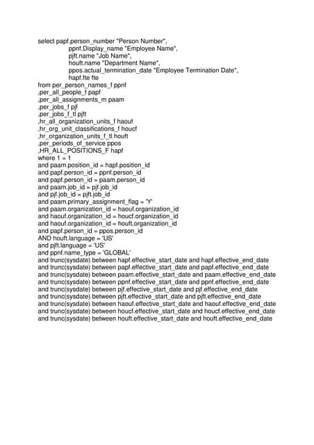 Query All Roles And Duties And Privileges Oracle Fusion Cloud Pdf