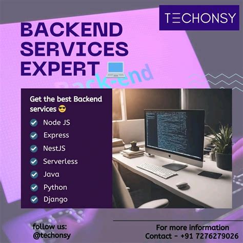 Techonsy On Linkedin Backenddevelopment Techonsy Innovation