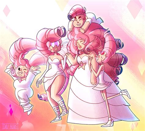 Steven Universe Rose And The Roses By Dou Hong On Deviantart