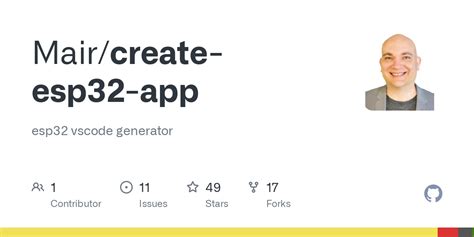 Github Maircreate Esp32 App Esp32 Vscode Generator