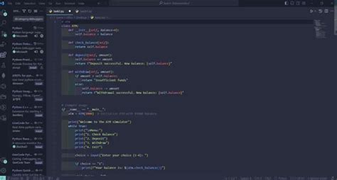 Rahul Maurya On Linkedin Python Programming Atmsimulation
