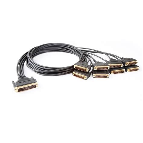 Elecbee Db78 Male To 8 Port Db25 Male Cable Length 1m