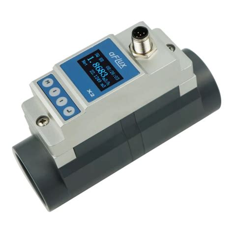 Inline 20mm 50mm Pipeline Low Flow Small Compact Ultrasonic Water Flow